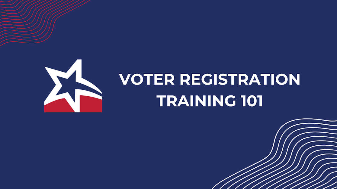 Voter Registration Training: 101 · Mobilize