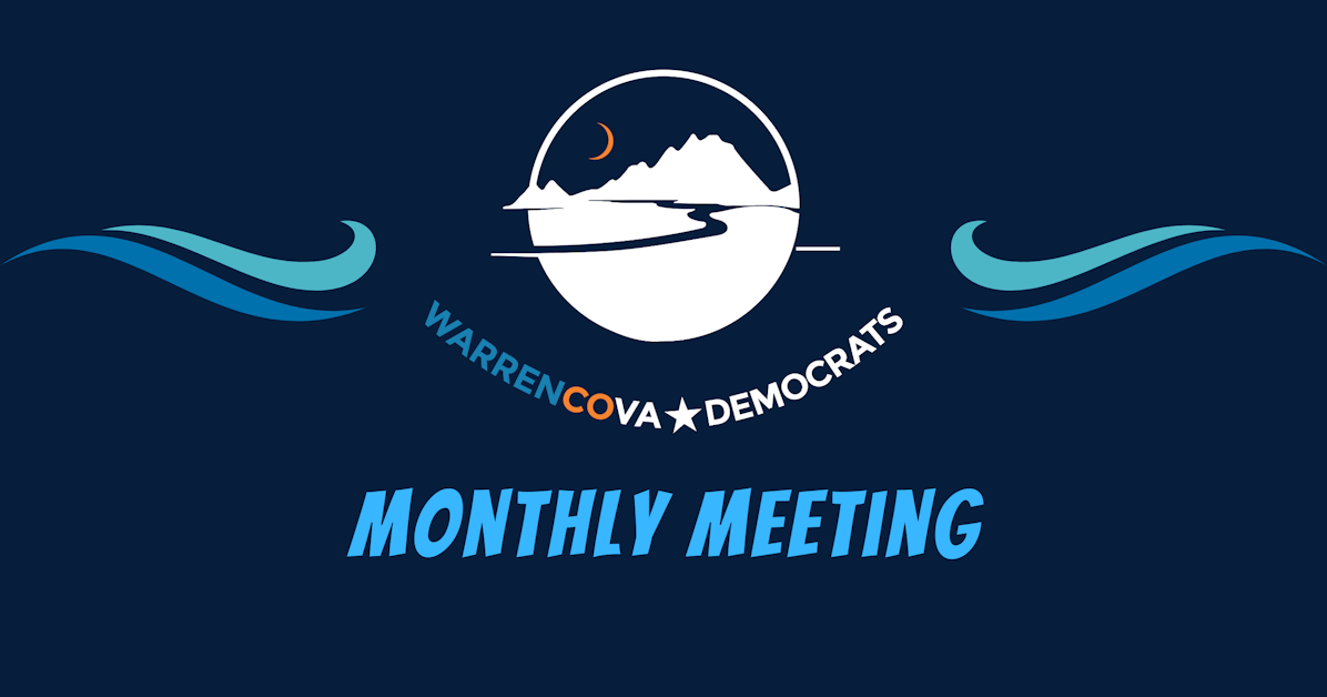 WCDC Monthly Meeting - March · Warren County Democratic Committee
