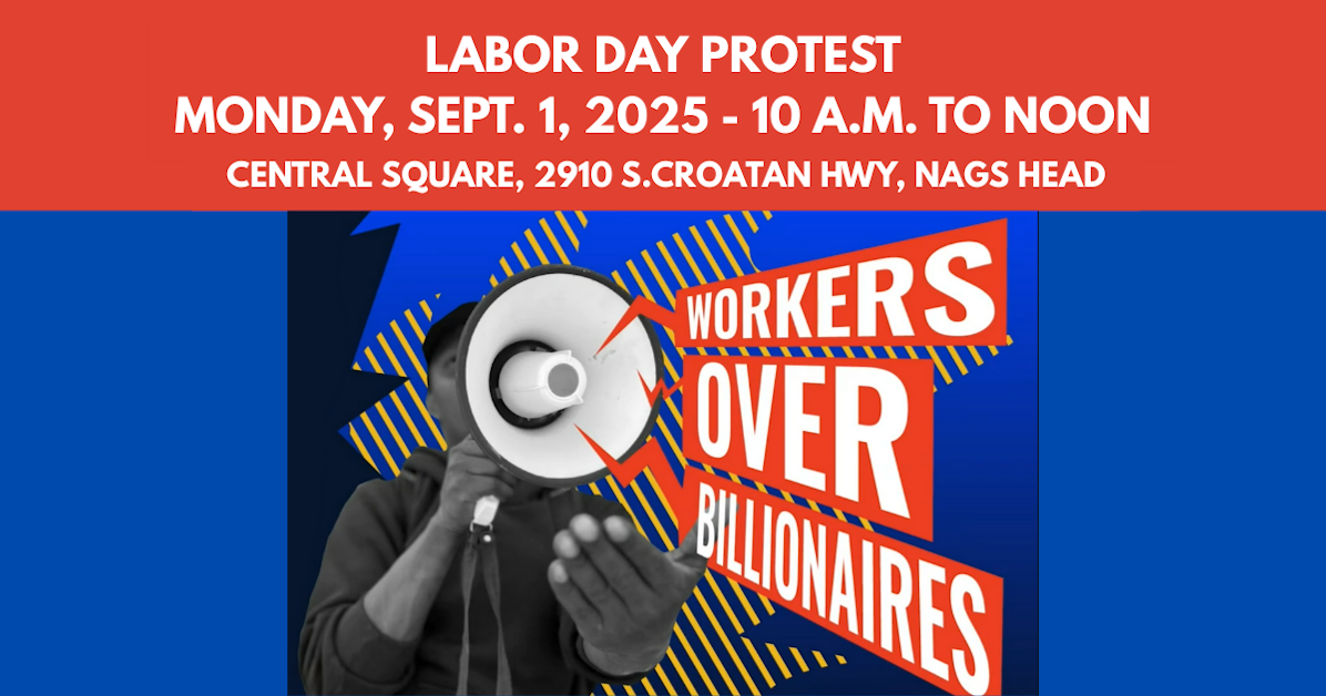 Labor Day Protest - Workers Over Billionaires! · Mobilize