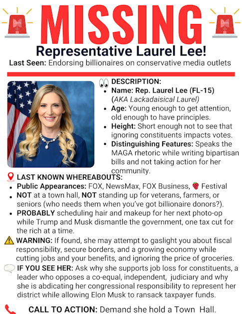 Where's Laurel Lee? · Mobilize