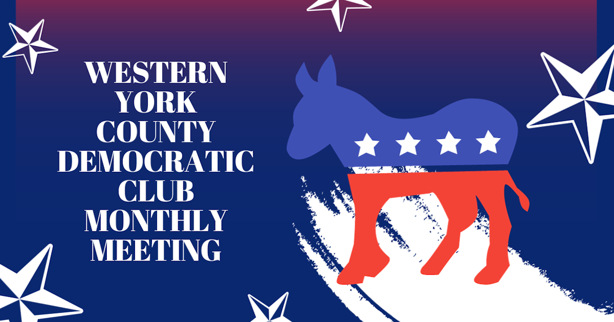 Western York County Democratic Club Monthly Meeting · Mobilize