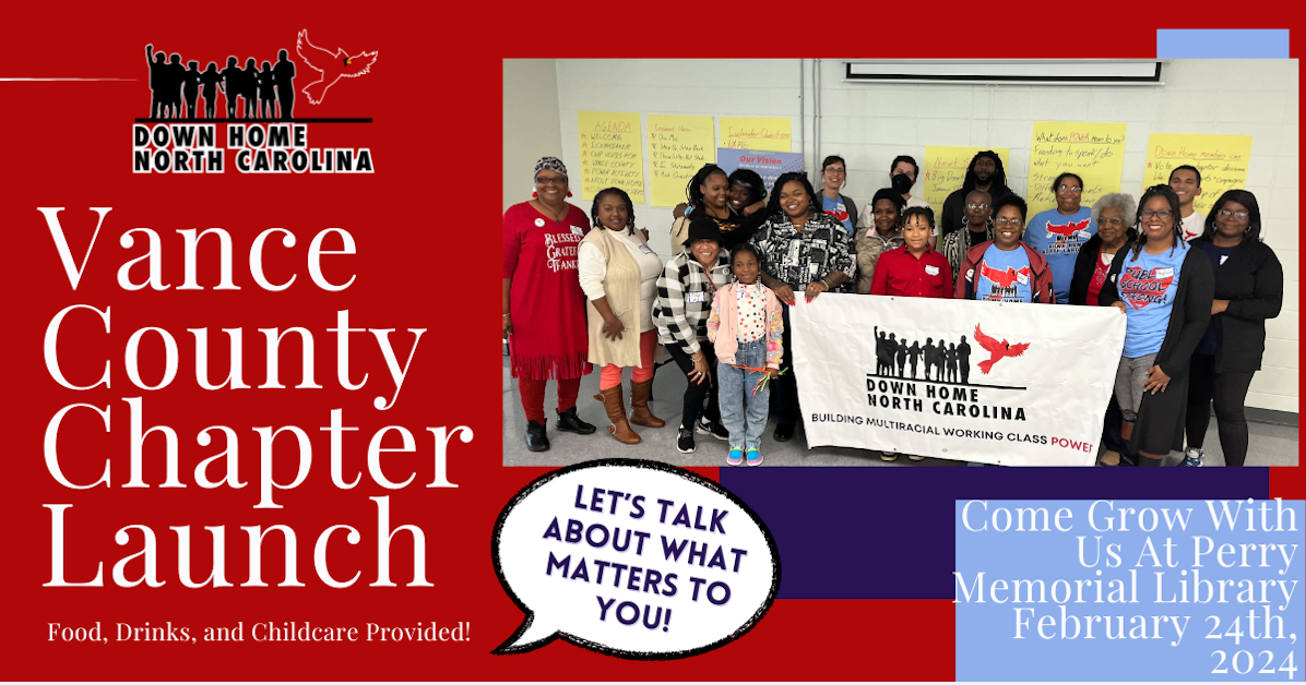 Vance County Chapter Launch · Down Home North Carolina