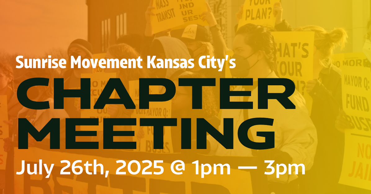 SMKC Chapter Meeting · Sunrise Movement