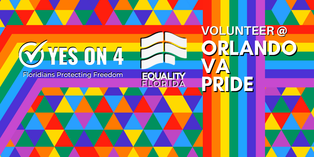 Volunteer @ Orlando VA Pride · Mobilize
