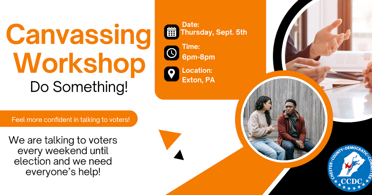 Canvassing Demystified- Hands on Canvassing Training · PA Democratic Party