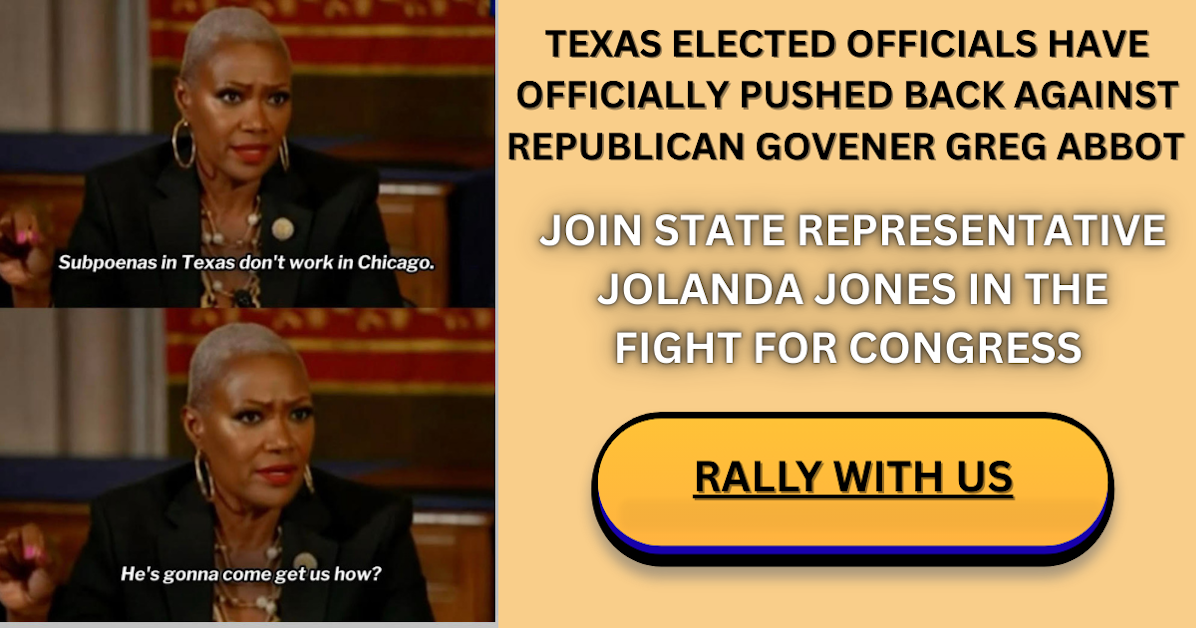Blockwalk with us! ⭐ - Jolanda Jones for Congress · Jolanda Jones for ...