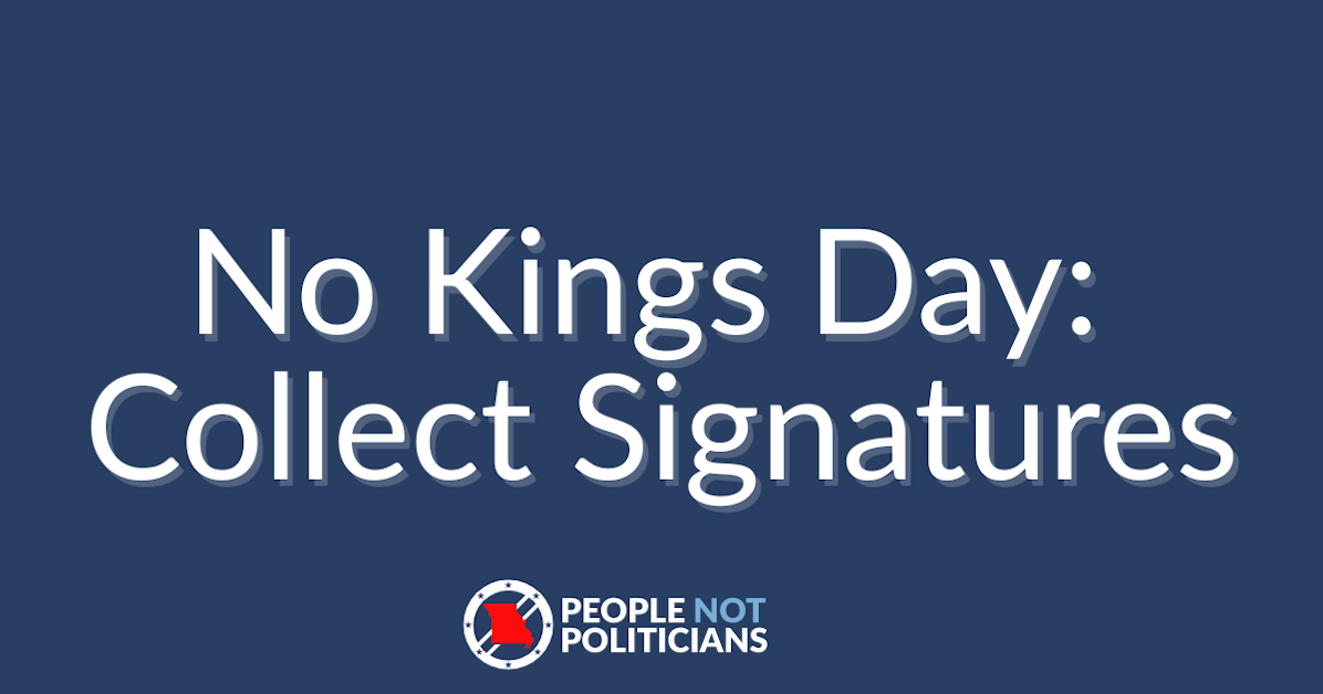 St. Louis No Kings Rally - Signature Gathering · Mobilize