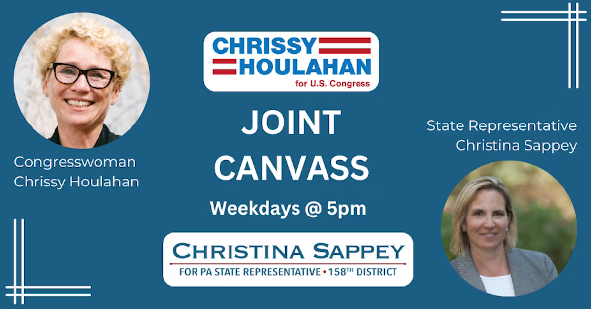Turnout Canvass: West Bradford · Re-Elect Christina Sappey for State House