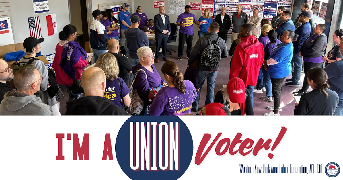 WNY Labor GOTV Canvassing 🏃🏽‍ ️ · Mobilize