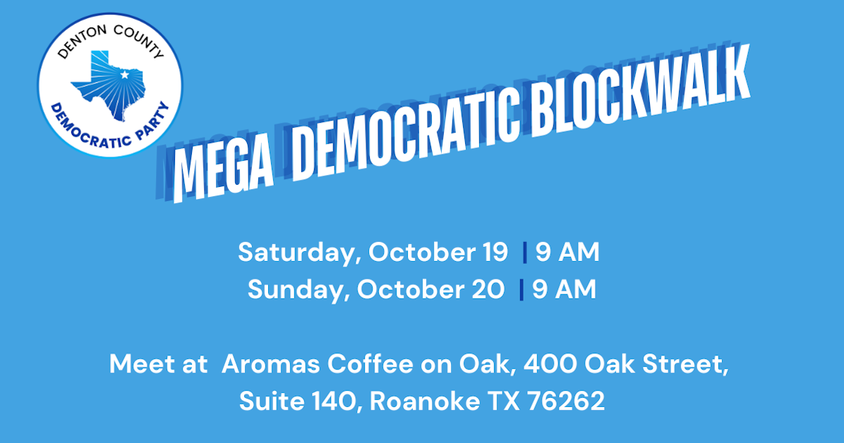 Dems Get Out The Vote-MEGA BLOCK WALK · Mobilize