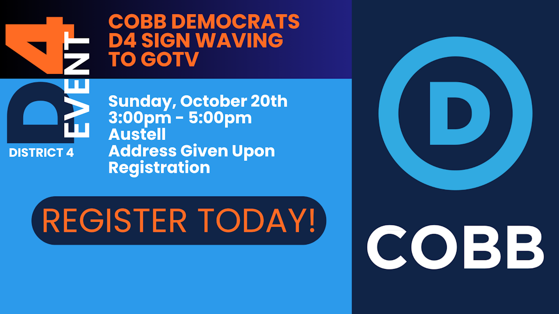 D4 Sign Waving to GOTV · Mobilize