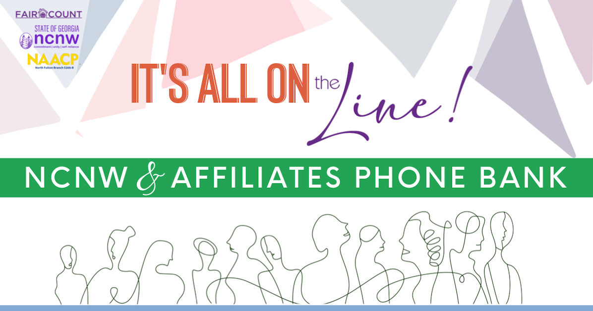 It's All on the Line! Runoff Phone Bank - hosted by NCNW and Affiliates ...