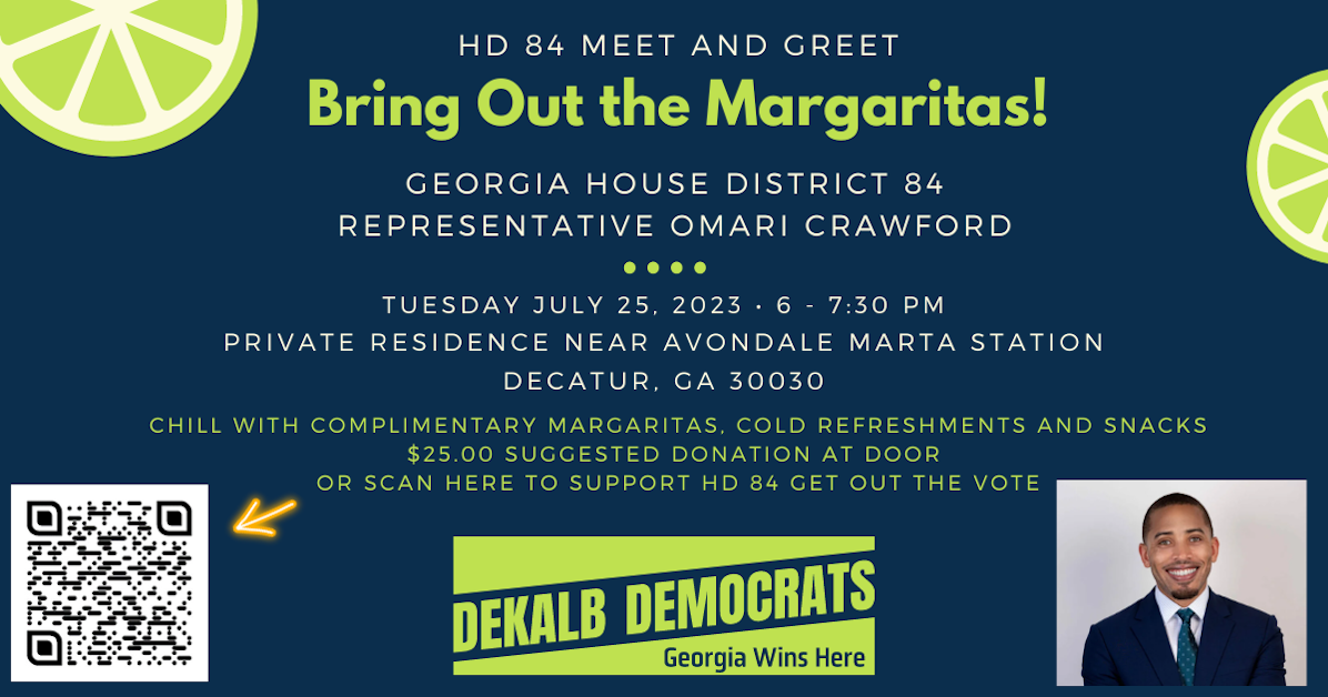 Georgia House District 84 Meet and Greet with Representative Omari ...