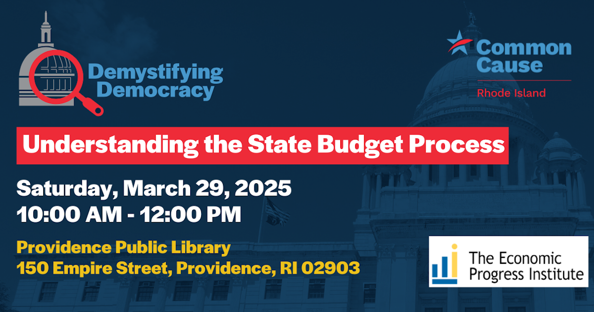 Rhode Island: Understanding the State Budget Process (Demystifying ...