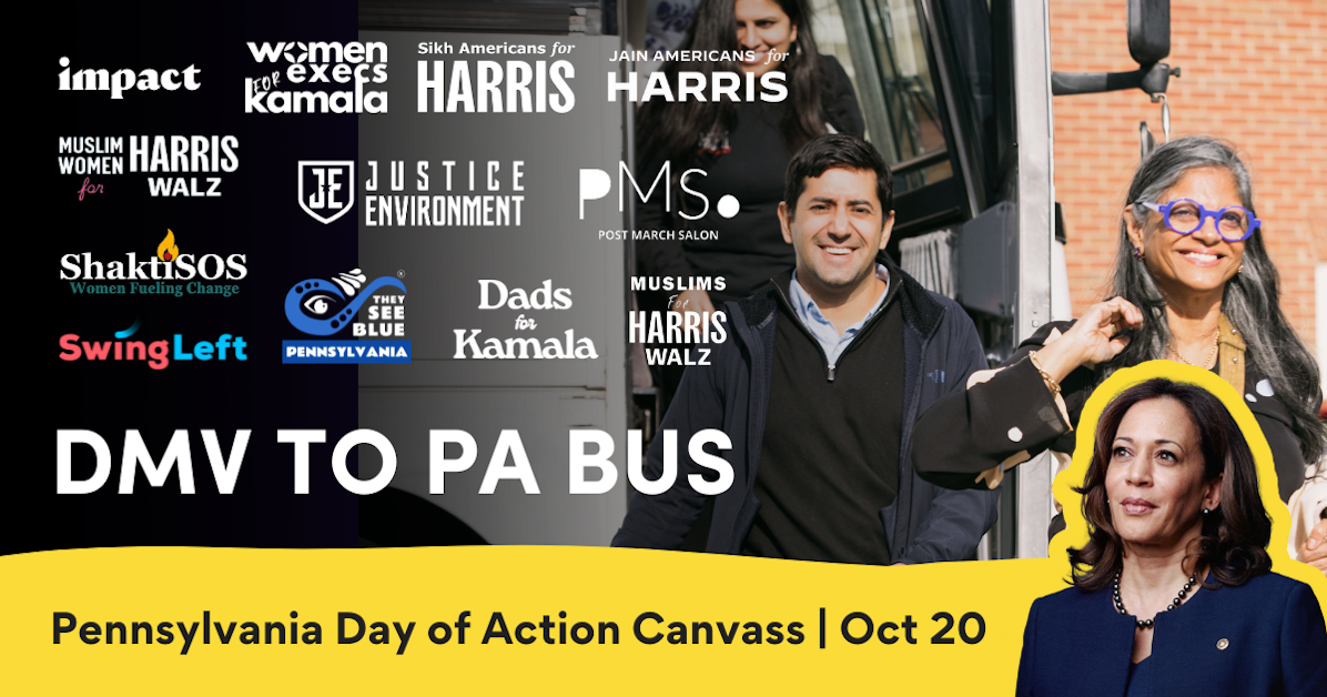 DMV Bus to Impact PA Day of Action · Mobilize