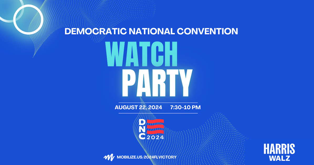 DNC Week Convention Watch Party - Orlando · Carlos Guillermo Smith