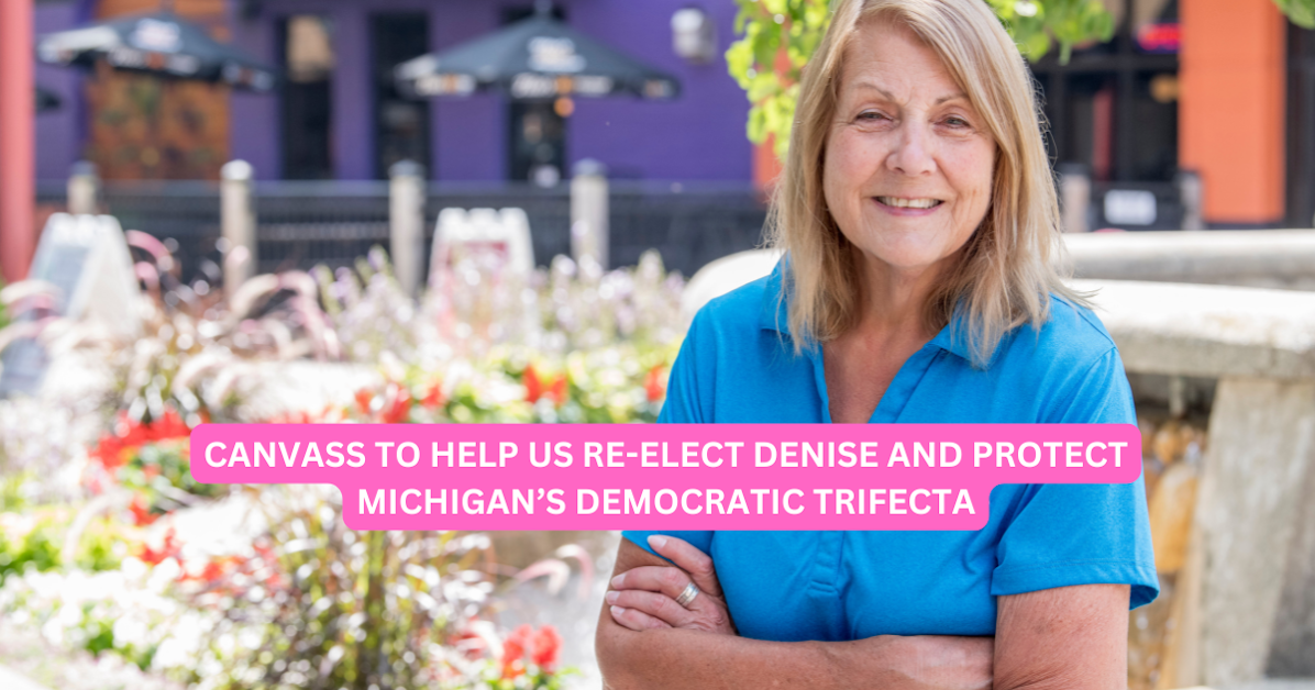 JOINT CANVASS: Denise Mentzer for State Rep and Mallory McMorrow with A ...