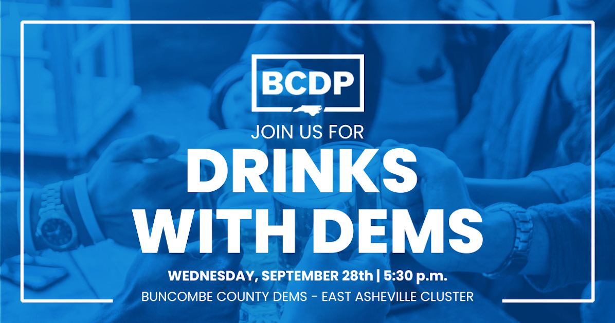 East Asheville Cluster Drinks with Dems · Mobilize