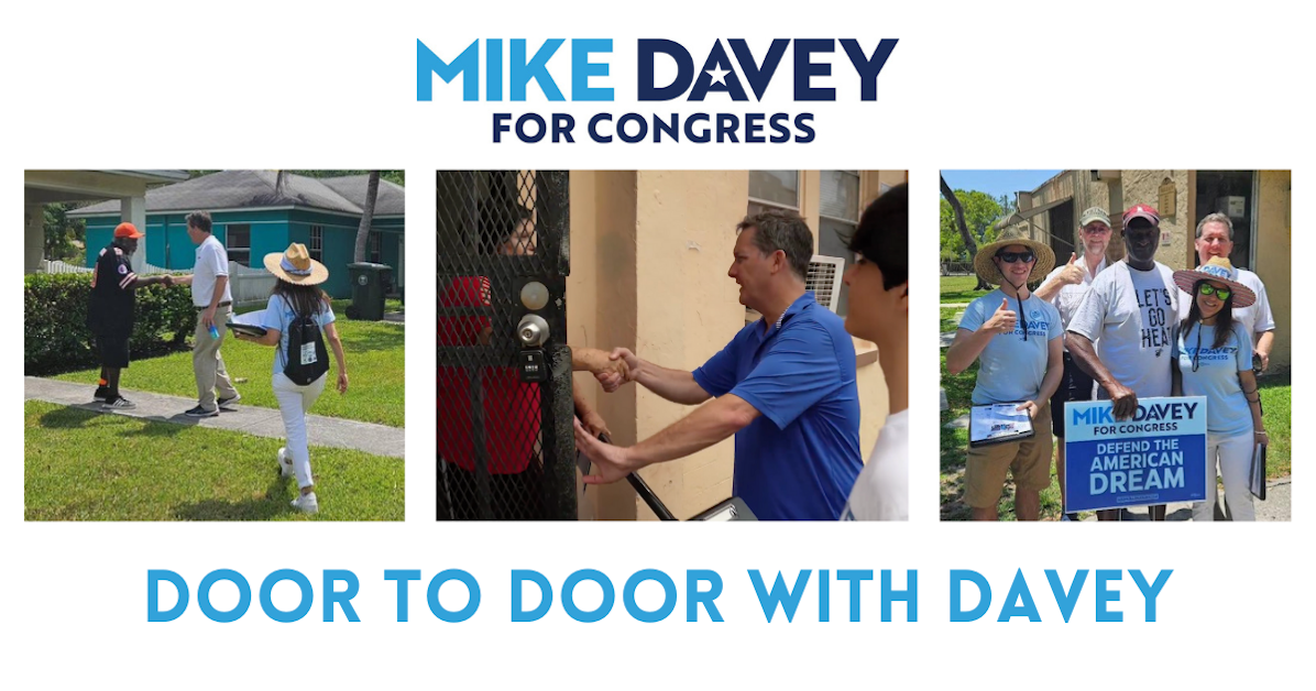 DOOR TO DOOR WITH DAVEY - Richmond Heights · Mike Davey for Congress