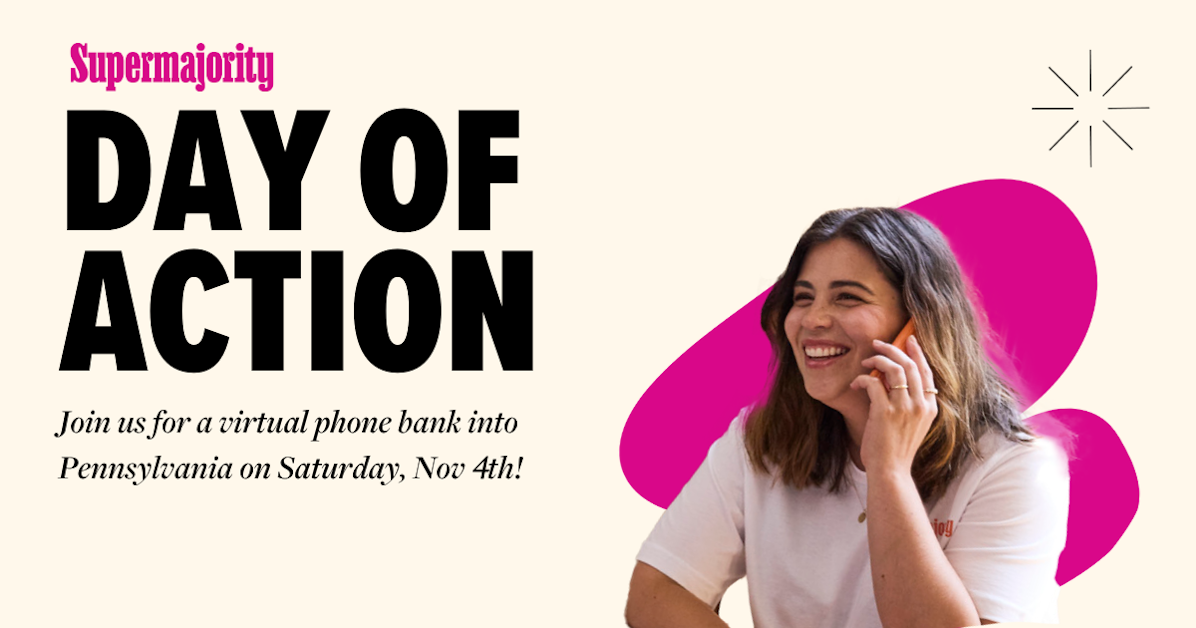 🔔GOTV with Supermajority · Supermajority