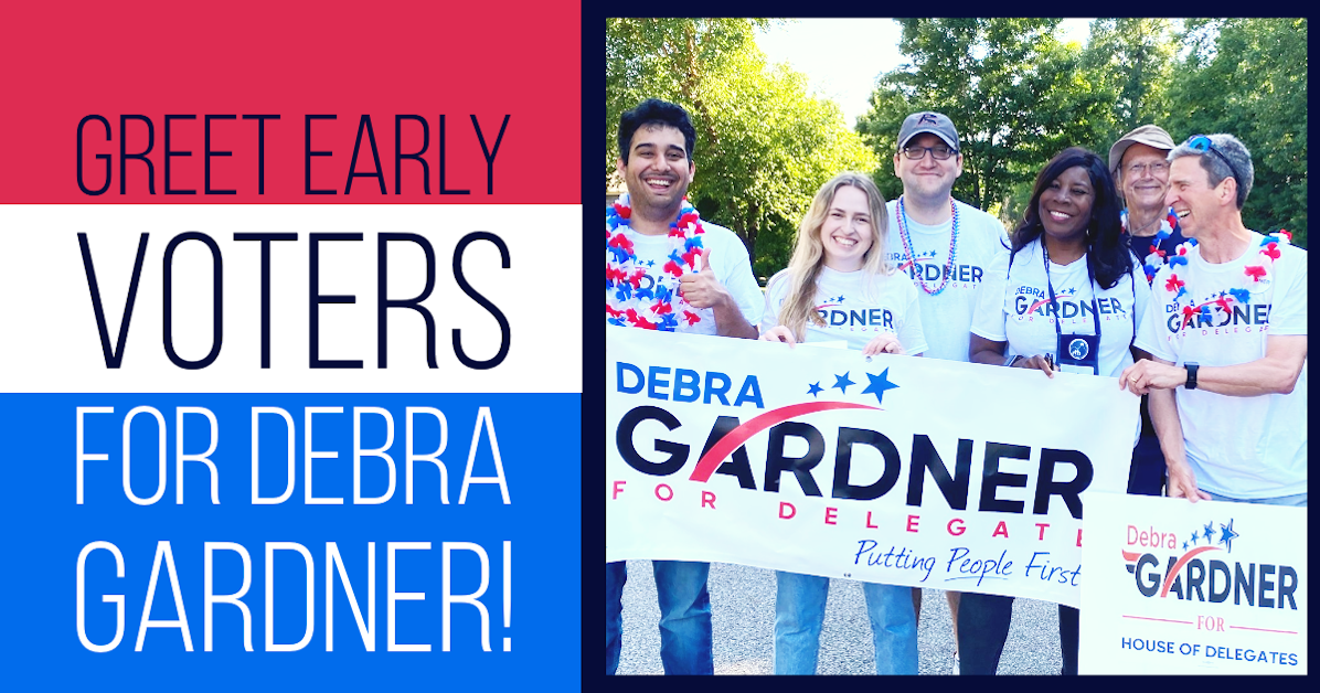 Greet Early Voters for Debra Gardner! · Rural GroundGame