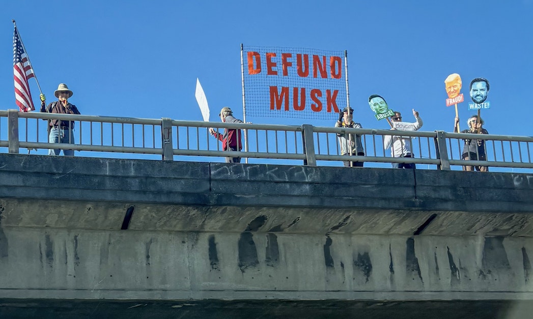 Tesla Takedown Tuesday: Seattle 50th St Overpass! · Mobilize