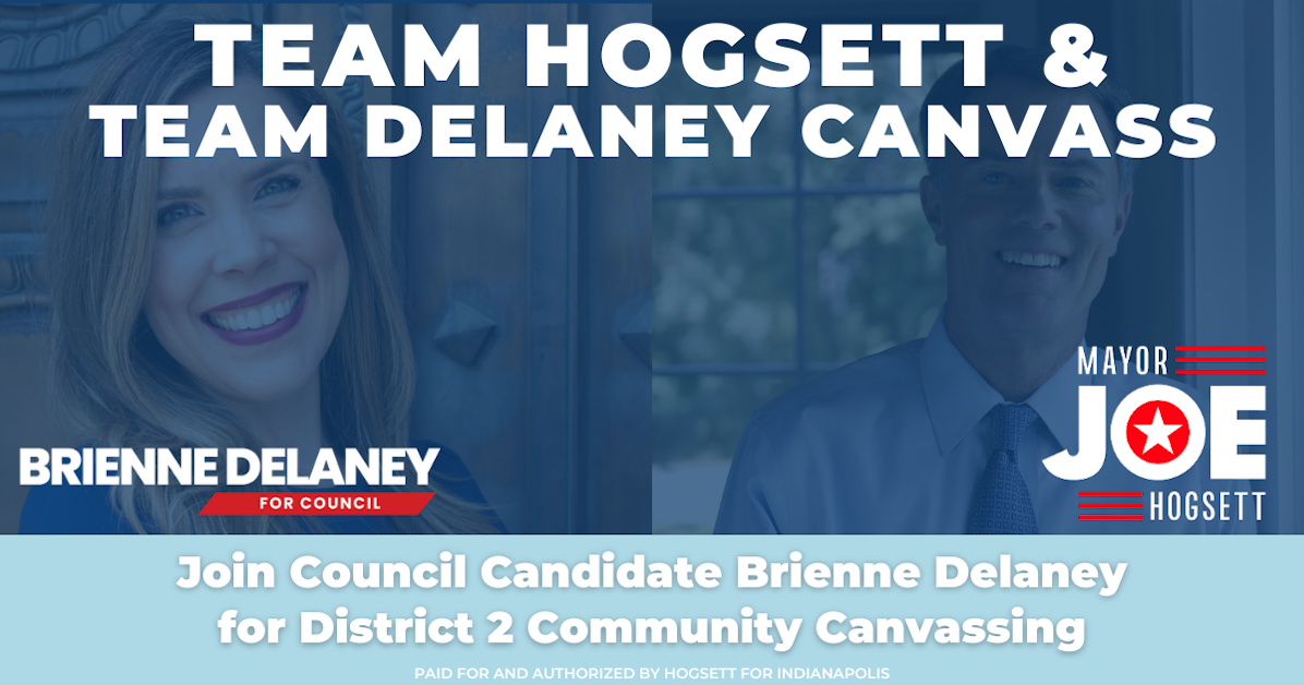 Team Hogsett & Team Delaney Volunteering · Mobilize