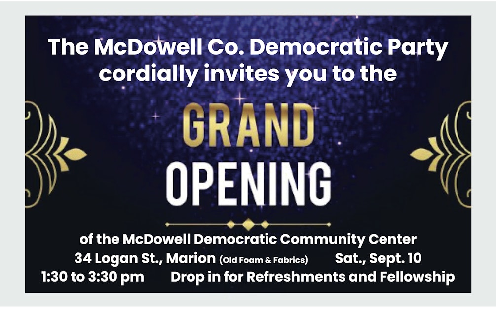 MCDP Headquarters Grand Opening · North Carolina Democrats