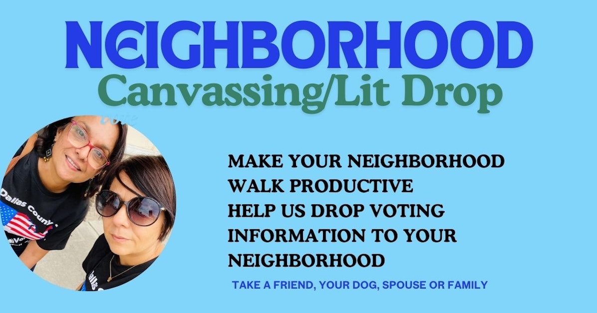 Neighborhood Literature Drops · Mobilize