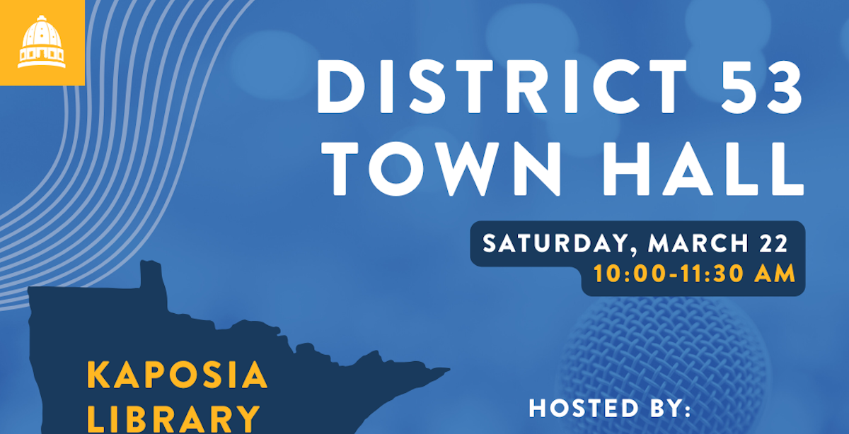 Town Hall with Sen. Matt Klein and Reps Mary Frances Clardy and Rick ...