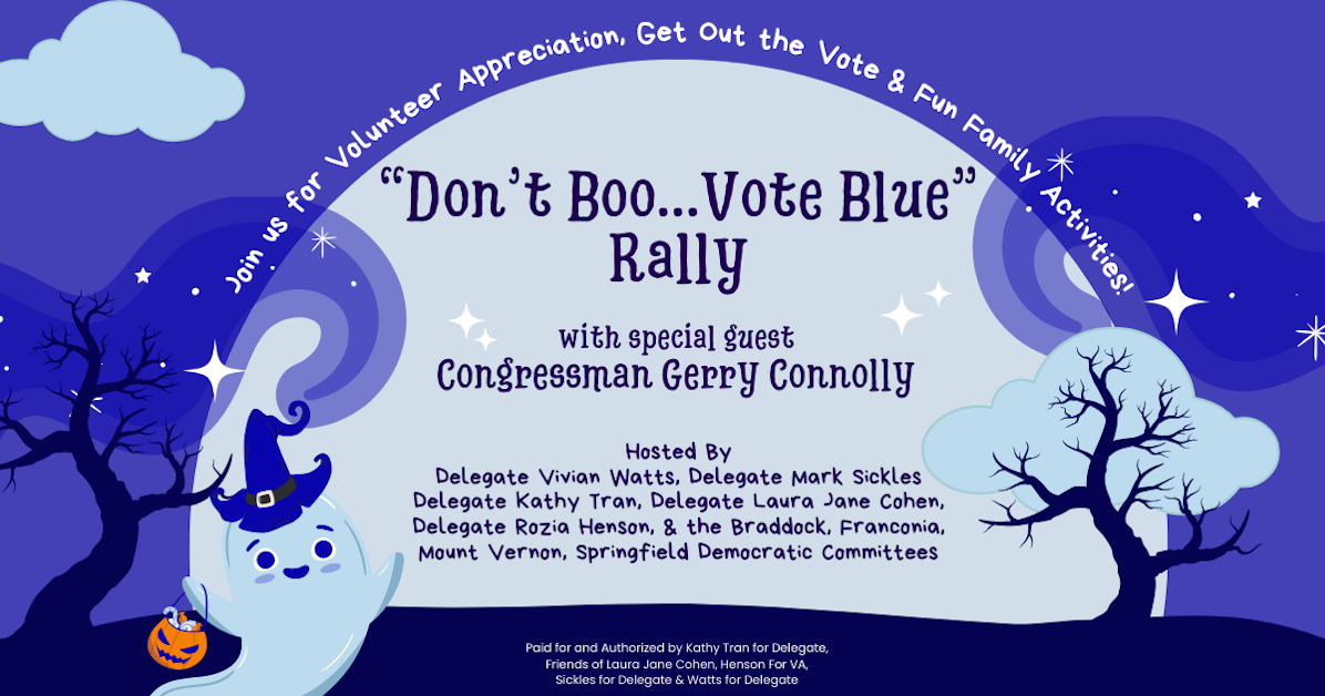 Don’t Boo...Vote Blue Rally · Kathy Tran for Delegate