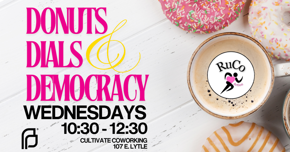 Donuts, Dials & Democracy! · TAPP Statewide Action Councils
