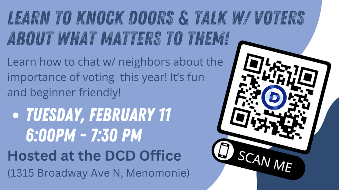 Learn to Canvass with the Dunn Dems! · Mobilize