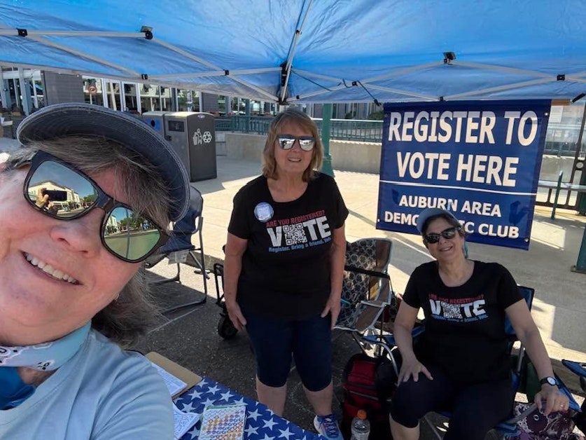 AADC Booth at Roseville Downtown Tuesdays · California Democratic Party