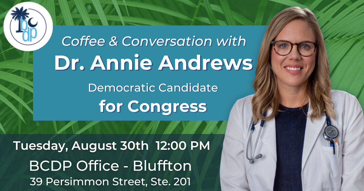 Coffee & Conversation with Dr. Annie Andrews in Bluffton · South ...