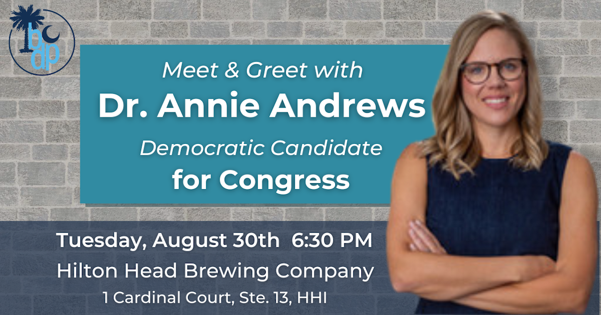 Dr. Annie Andrews Meet & Greet on Hilton Head · Mobilize