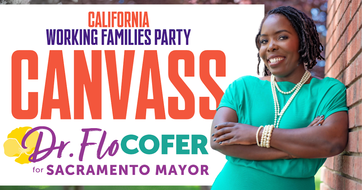Working Families Party canvass for Dr. Flo Cofer in Valley Hi on ...