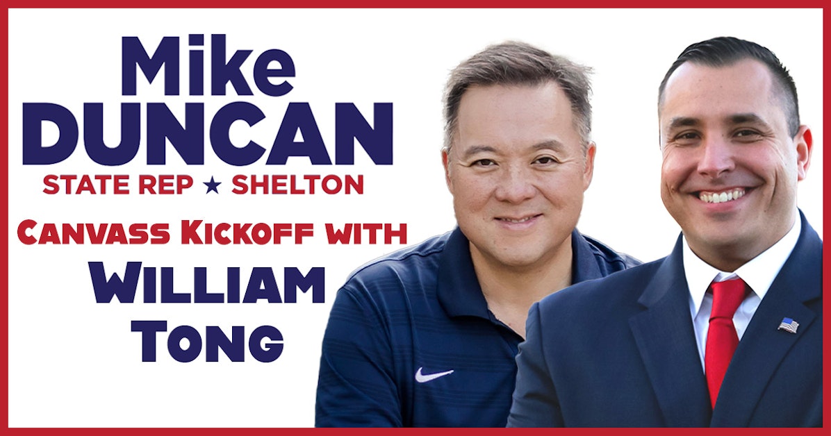Canvass Kick Off With Connecticut Attorney General William Tong · Mobilize