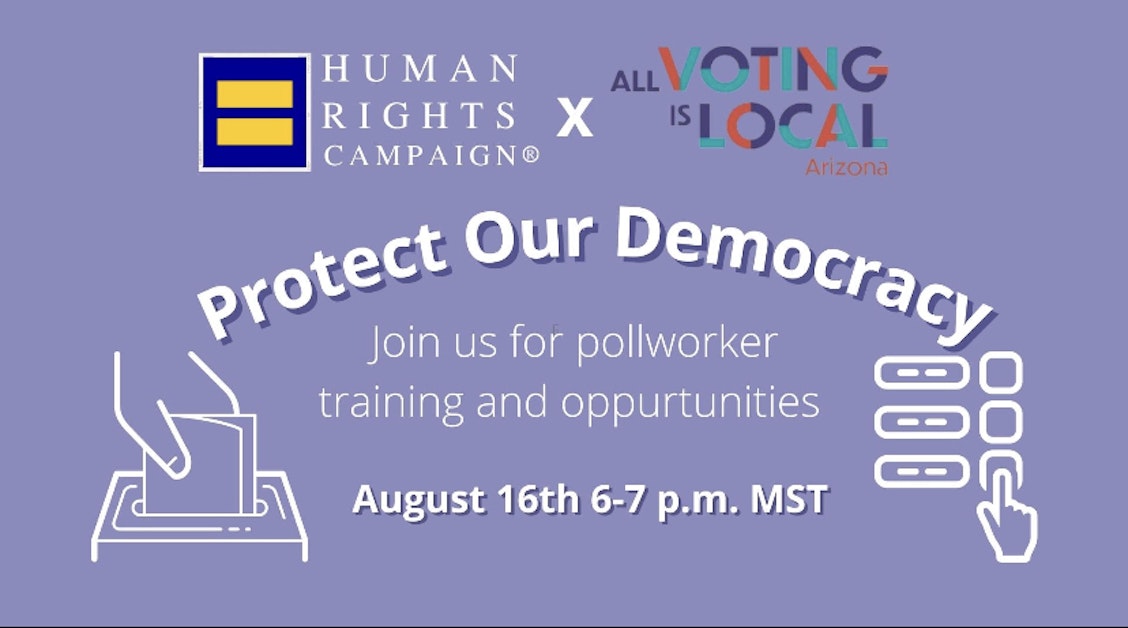 National Poll Worker Day with HRC and All Voting Is Local! · HRC in Arizona