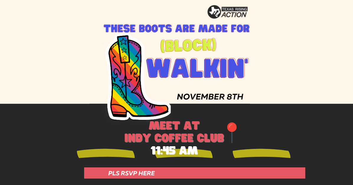 These Boots Were Made for (Block) Walking/ Pizza at the Polls · Mobilize
