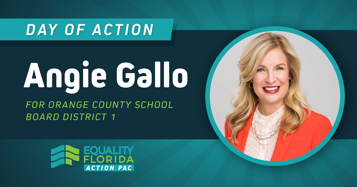 EQFL Action PAC Canvassing Days of Action for Angie Gallo for Orange ...