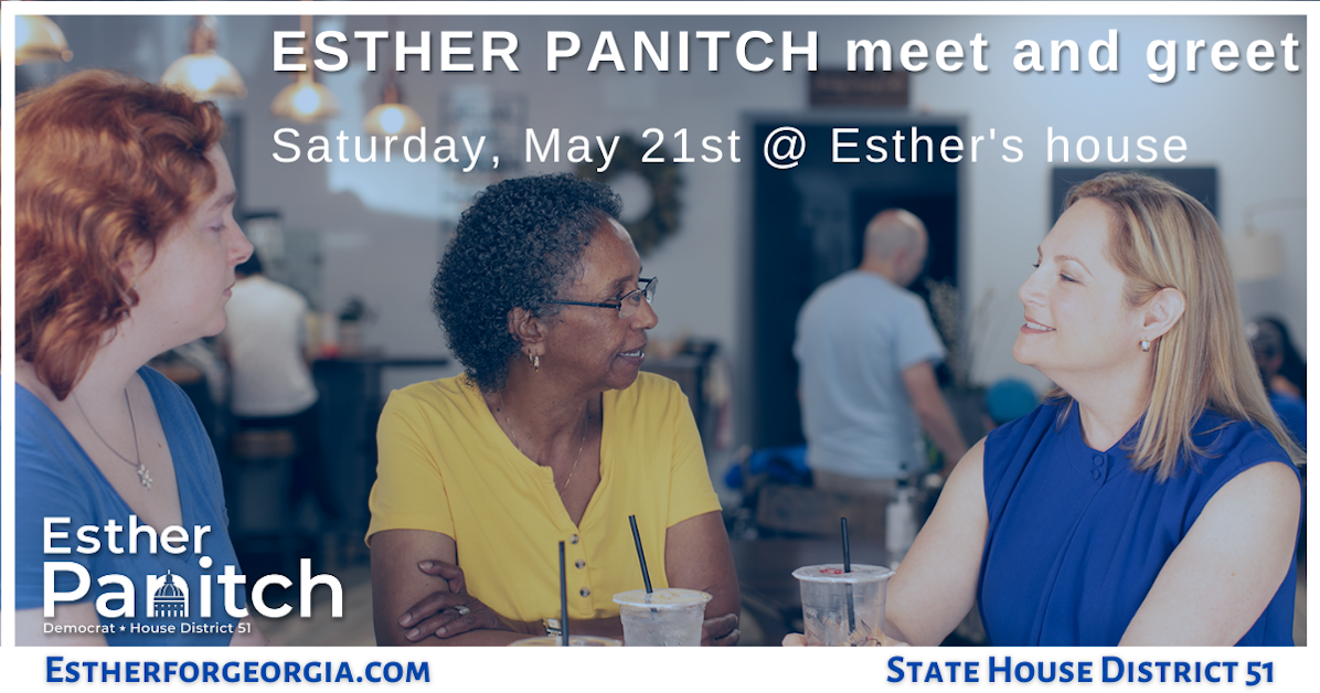 Pre-Election Esther Panitch Meet and Greet · Mobilize