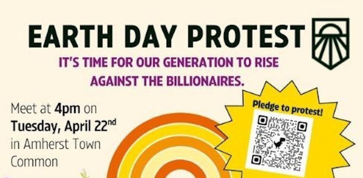 Earth Day Protest on Amherst Town Common · Mobilize