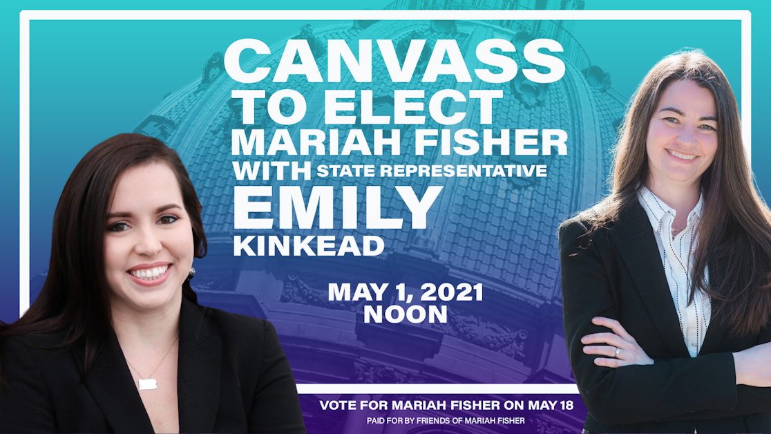 Mariah Fisher Canvassing with State Representative Emily Kinkead · PA ...