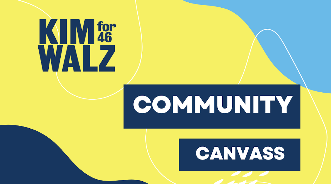 Canvass with Team Walz! · Mobilize
