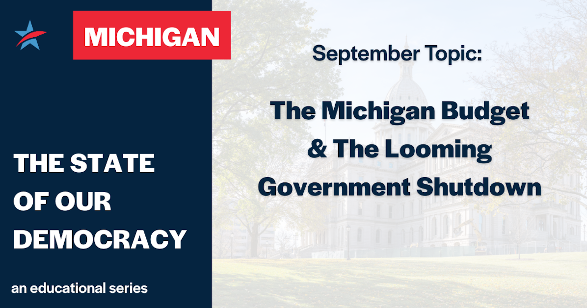 MICHIGAN: The Michigan Budget & The Looming Government Shutdown ...