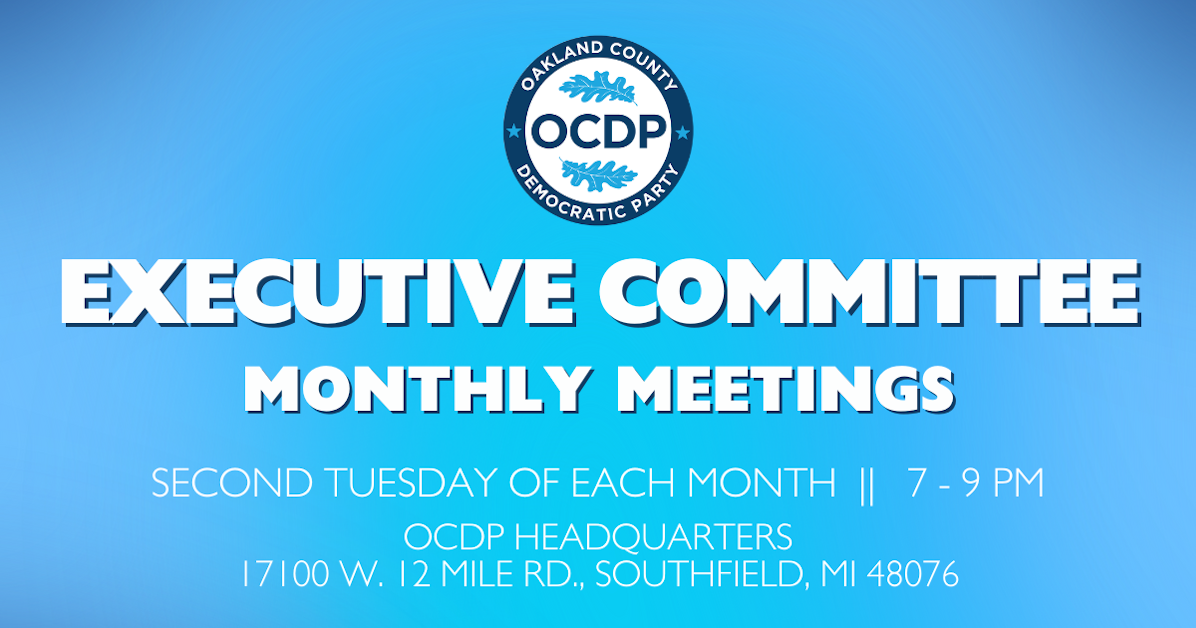 Meeting - Election of 2025-2026 OCDP Officers · Mobilize