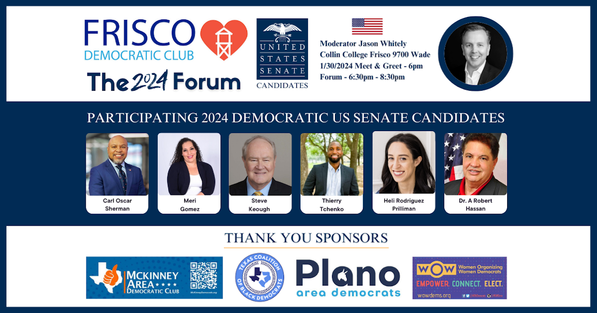 2024 Democratic U.S. Senatorial Candidate Forum · Mobilize