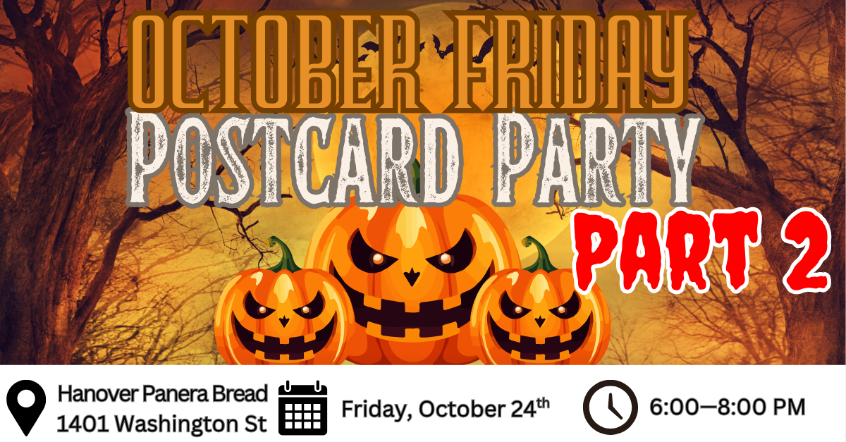 Special October Postcard Party · Mobilize
