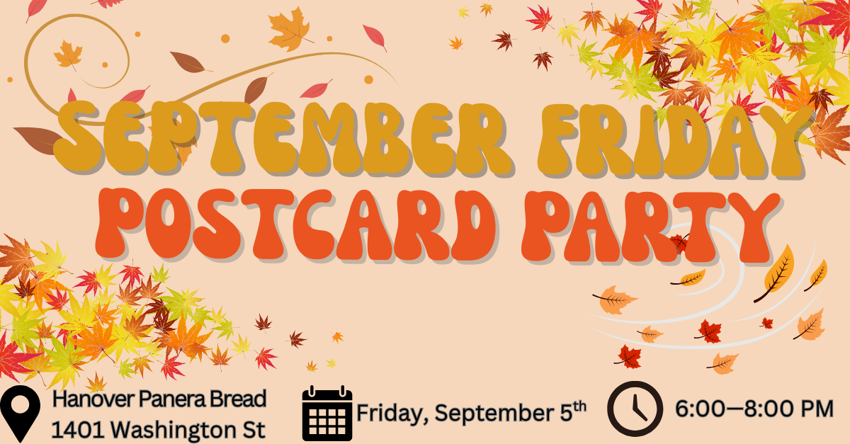 September's Friday Postcard Party · Mobilize